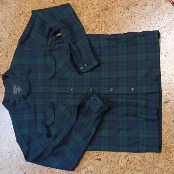 Pendleton | Shirts | Pendleton Original Board Shirt In Black Watch ...